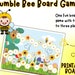 Bumble Bee Board Game Printable, Printable Game, Learning, Digital ...