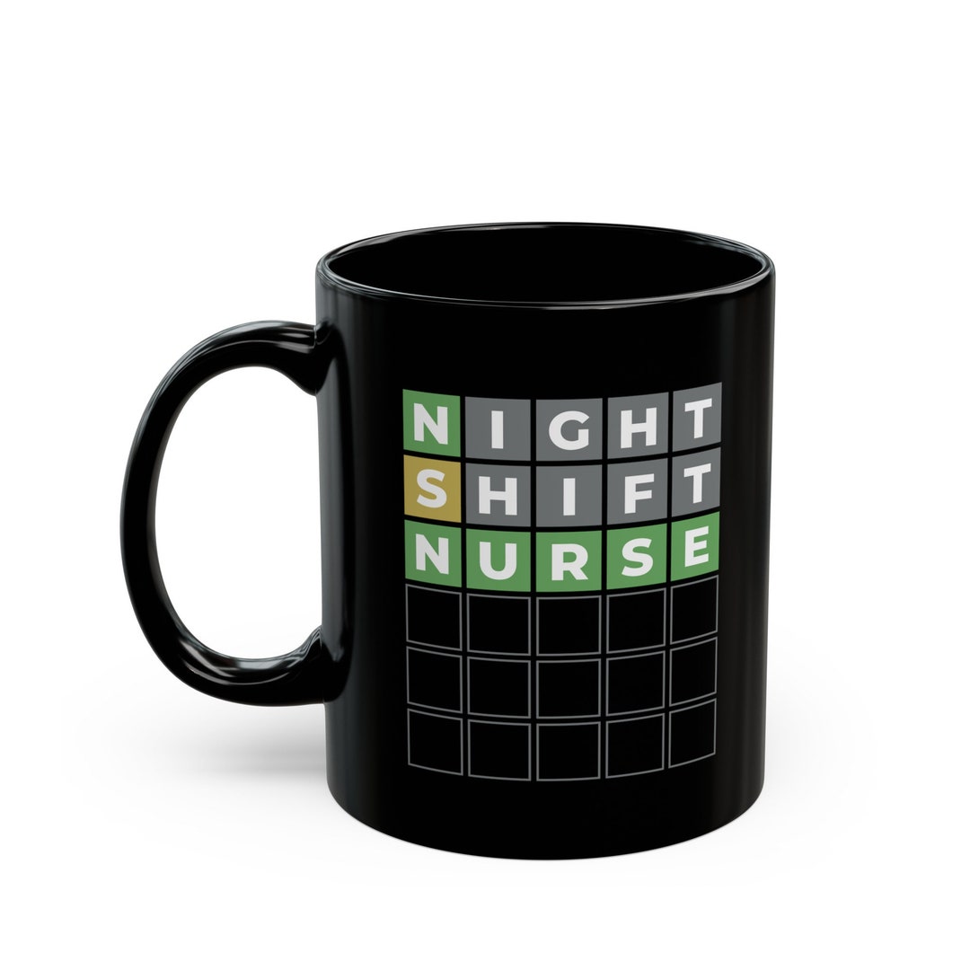 Night Shift Nurse Gift, Nurse Appreciation, Funny Night Shift, Nurse ...