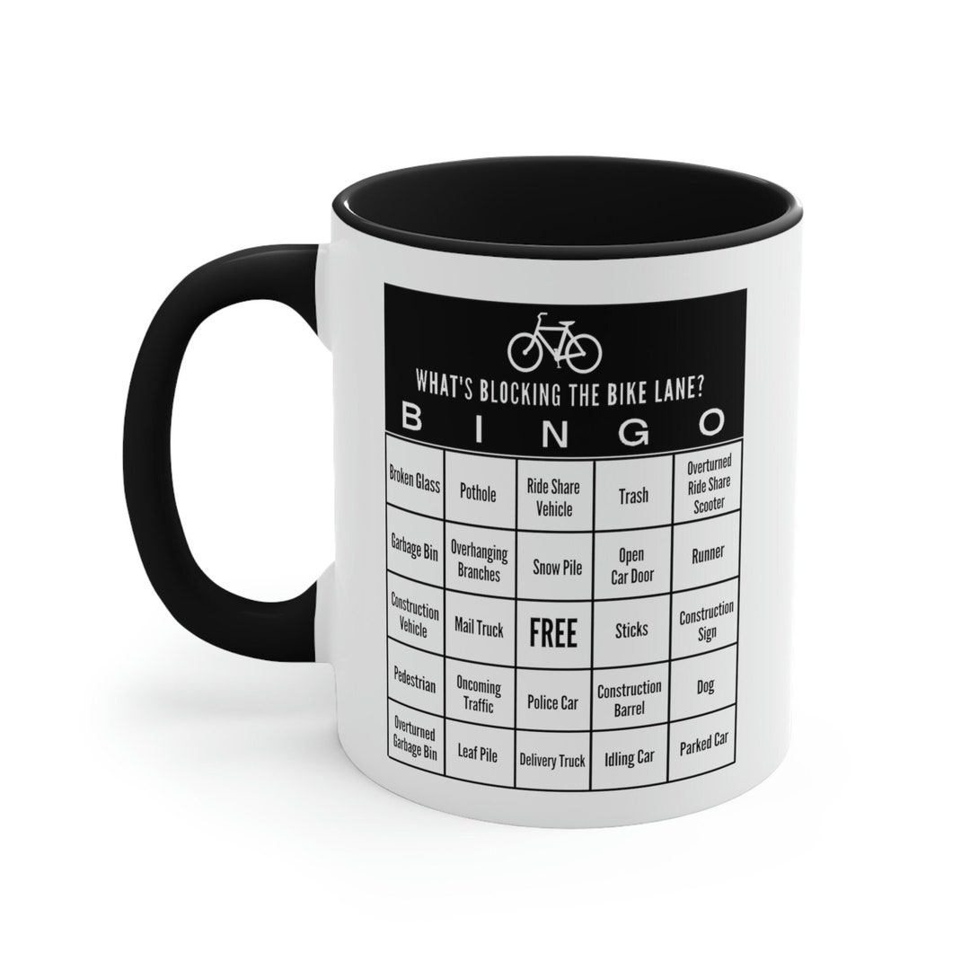Funny Bike Mug, Bike Lane, Bike Mug, Bike Gift, Bicycle Gift, Cyclist ...