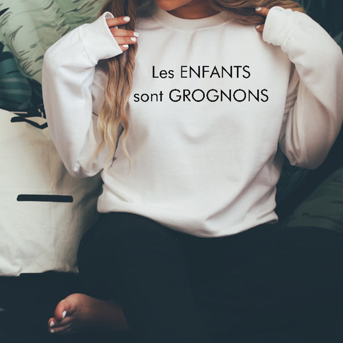 French Disptach Les ENFANTS Sont GROGNONS Children Are - Etsy