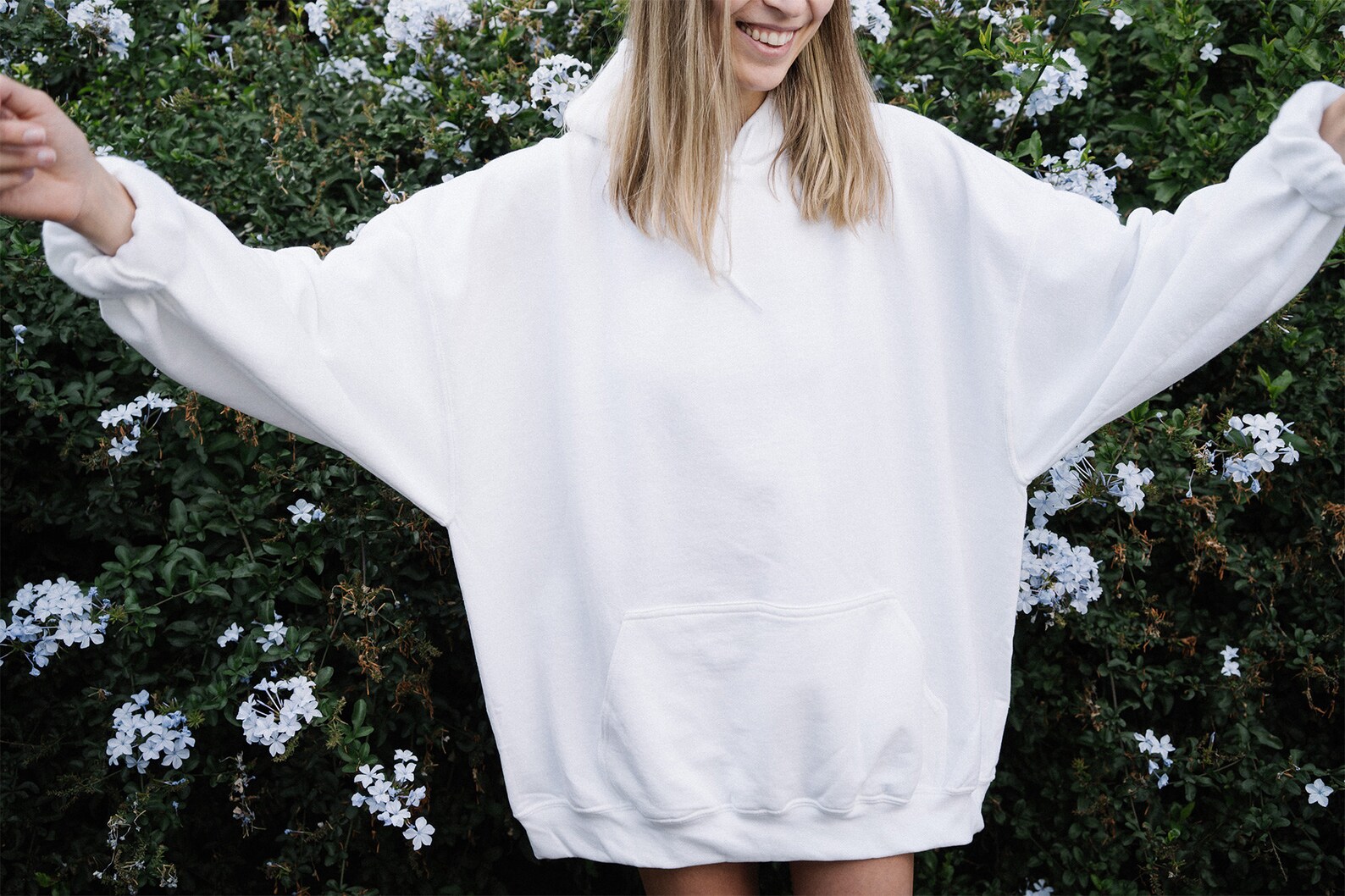Positive Hoodie - Aesthetic Oversized Hoodie | Positive Quotes | Trendy ...