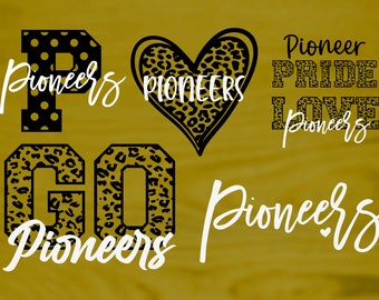 Pioneers Svg Pioneer Svg Pioneer Scribble Heart School - Etsy