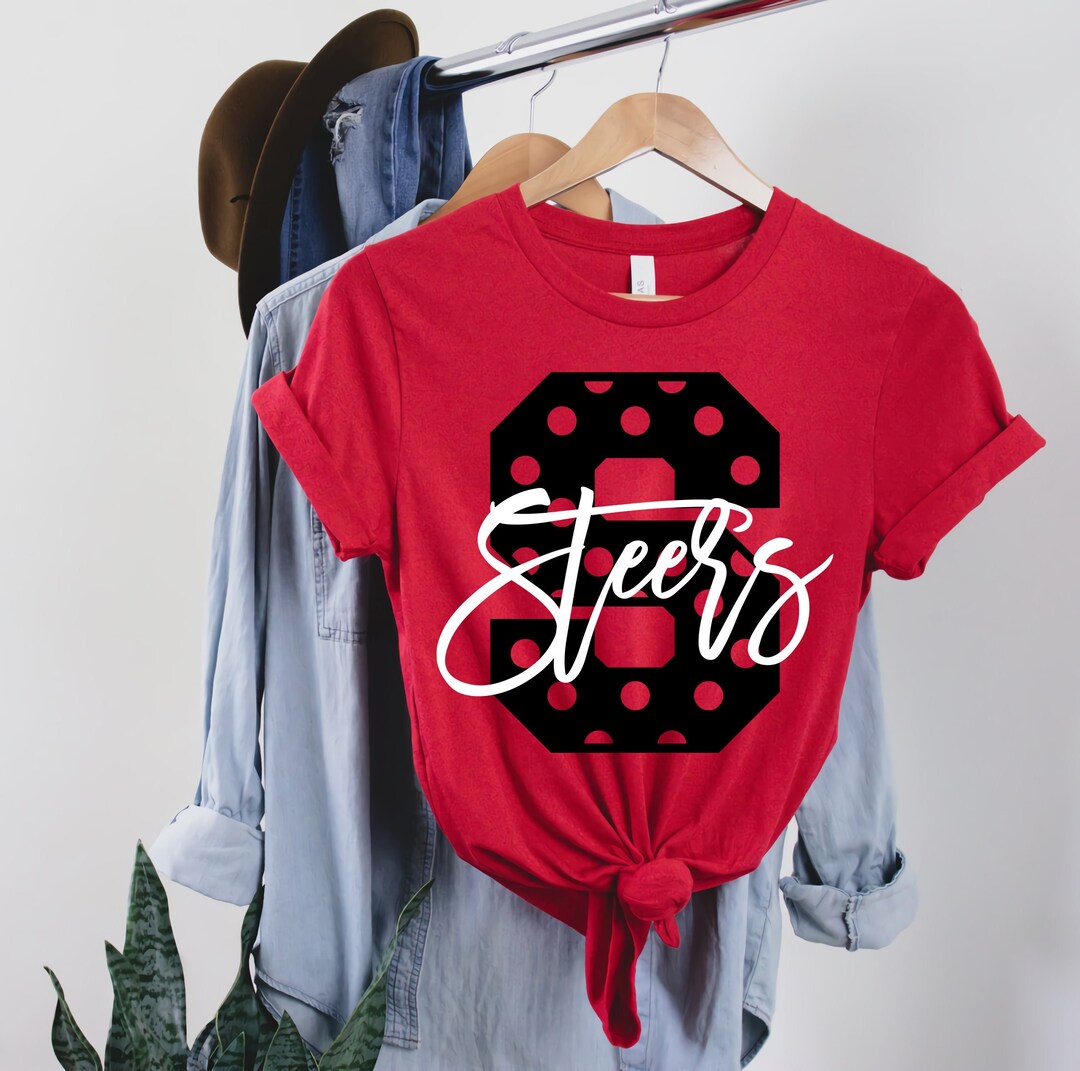 Steers Mascot Svg, Steers Svg, Steers Design Svg, Football, Basketball ...