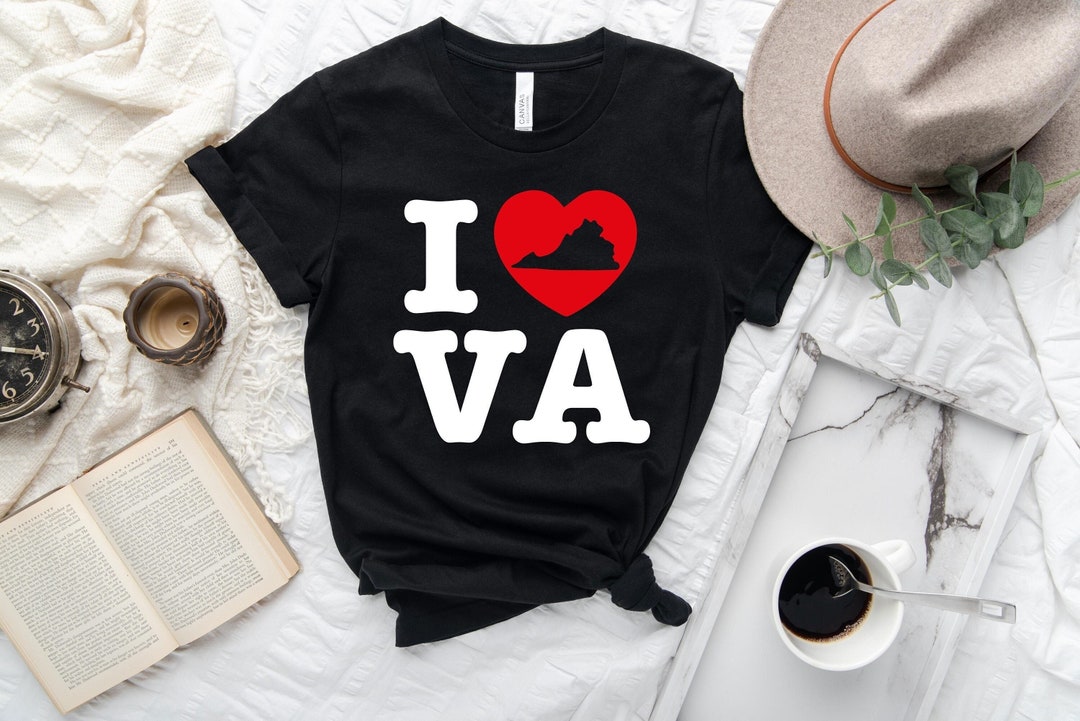 I Love Virginia Svg, I Love VA Svg, Virginia Svg, Virginia State Svg ...