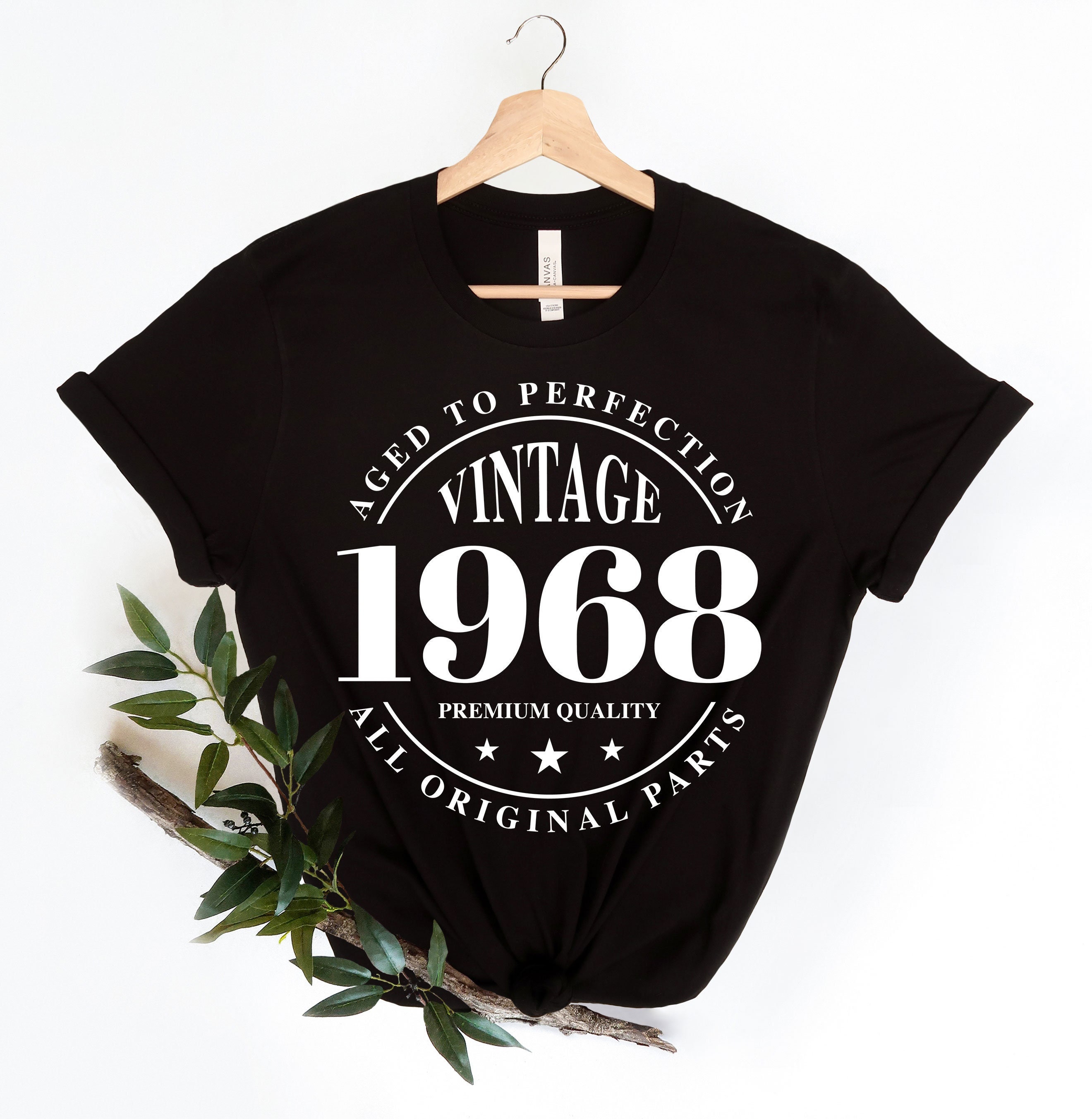 1968 Vintage Birthday Svg 1968 Shirt 1968 Birthday Shirt - Etsy
