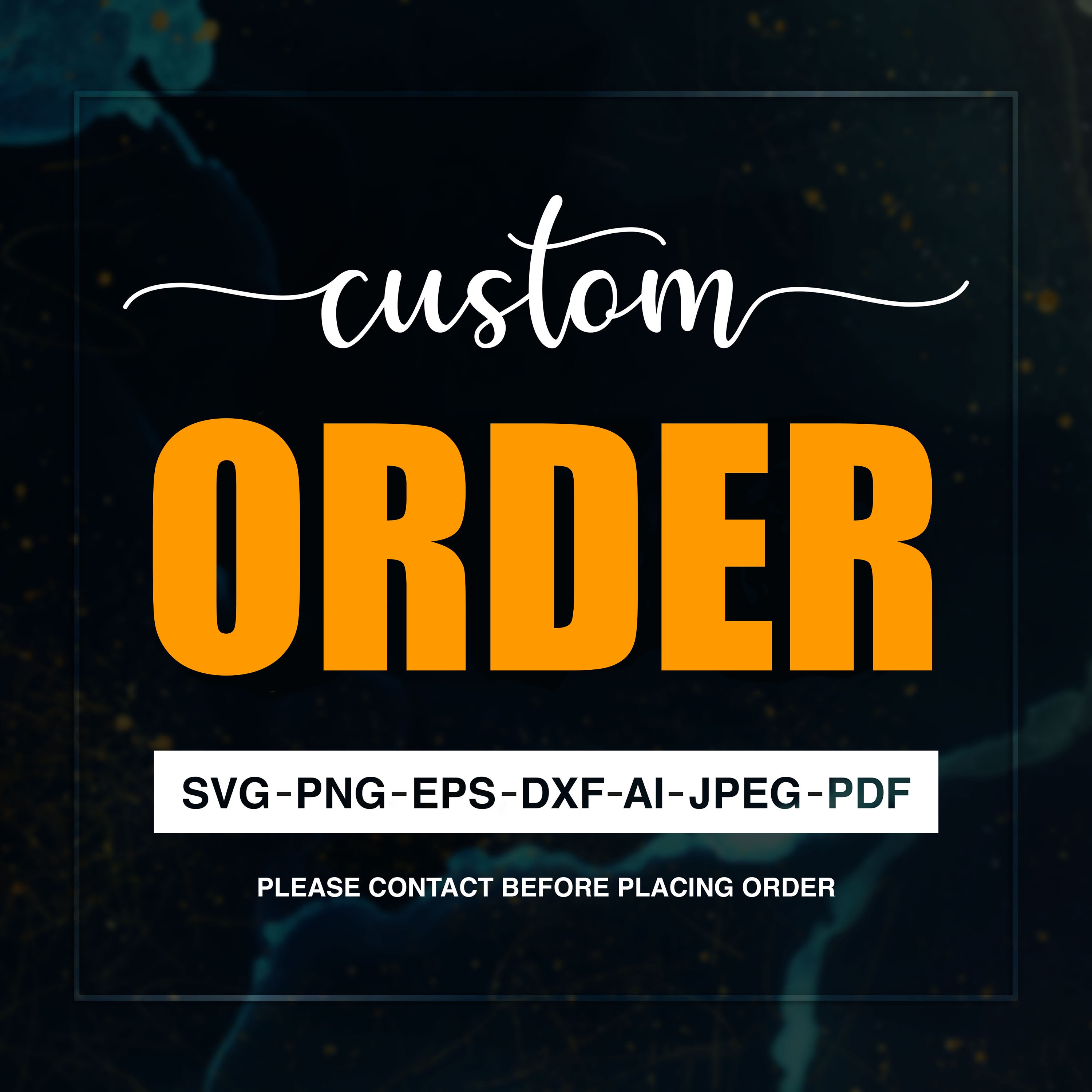 Request Custom Order, Custom Order, Graphic Service, Image to Vector ...