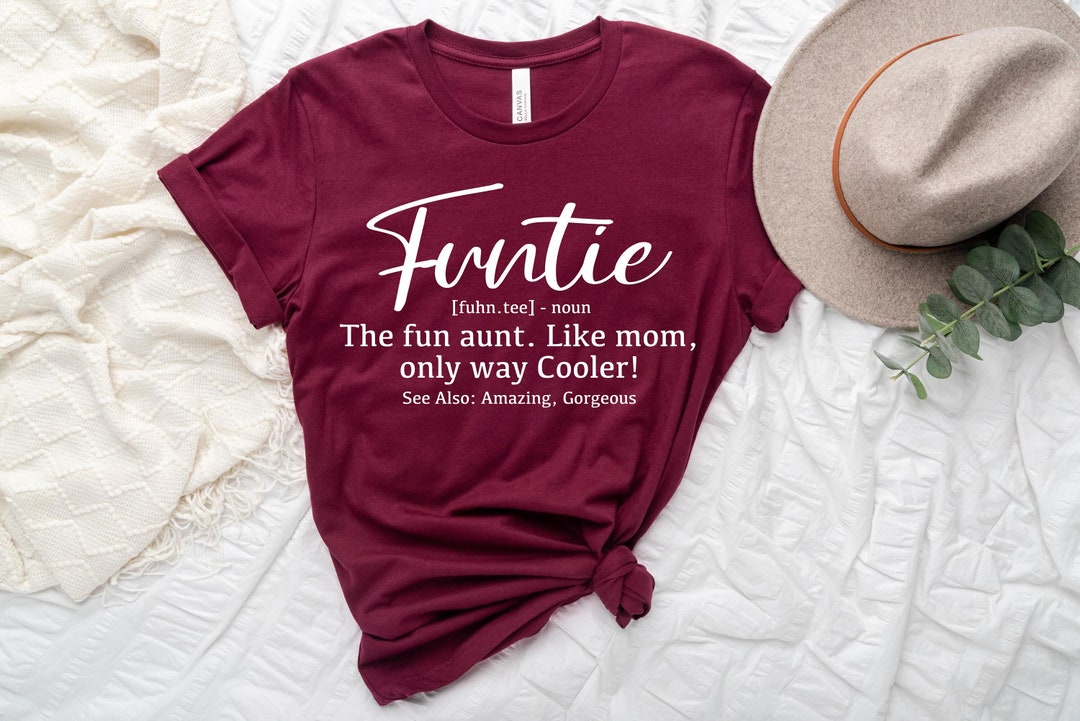 Funtie Avg, Auntie Svg, Funtie Definition Svg, Fun Aunt Png, Digital ...