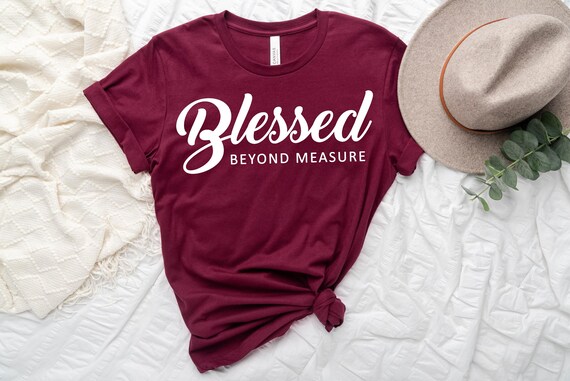Blessed Beyond Measure Svg Blessed Svg Walk in Faith Svg | Etsy
