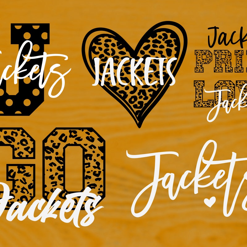 Jackets Svg - Etsy