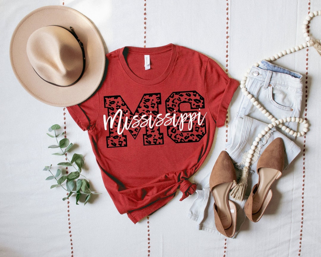 Mississippi Leopard Svg, MS Leopard Svg, Mississippi Svg, Mississippi ...