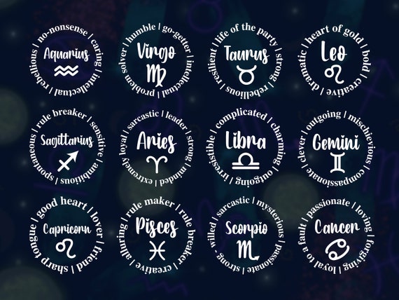 Zodiac signs and their representations 60 photos - Youhoroscope.com