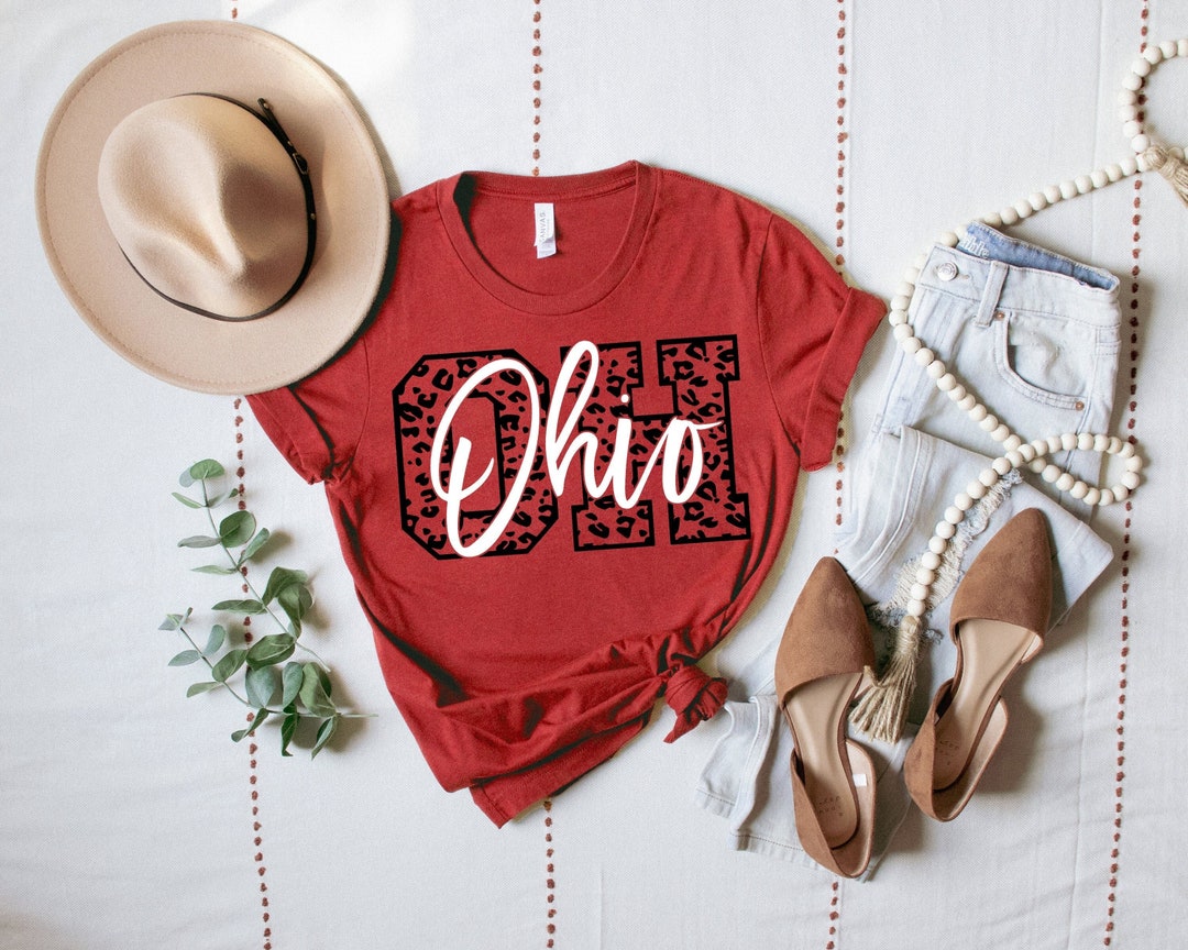 Ohio Leopard Svg, OH Leopard Svg, Ohio Svg, Ohio State Svg, Digital Cut ...
