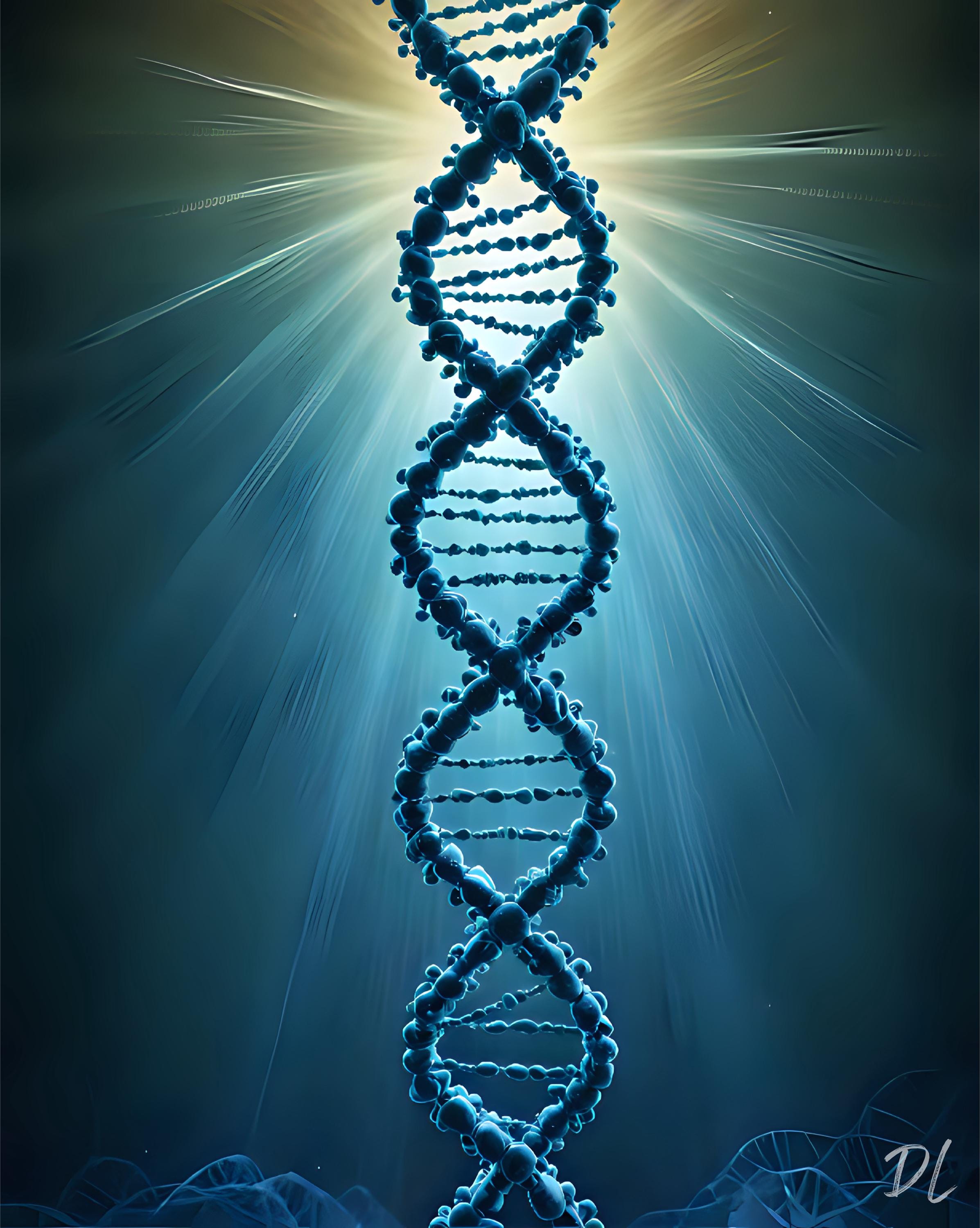 Divine DNA Activation, DNA Healing, DNA Activation (art Print) - Etsy