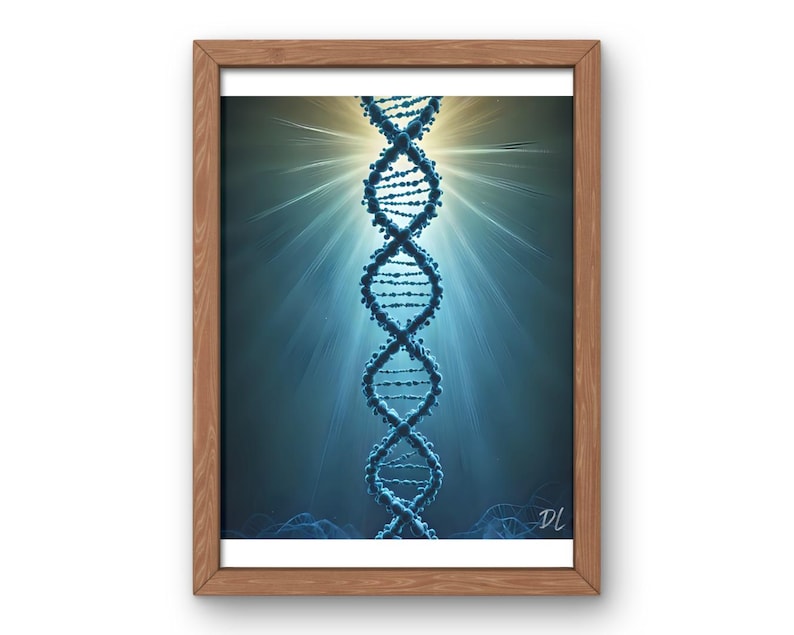 Divine DNA Activation, DNA Healing, DNA Activation (art Print) - Etsy