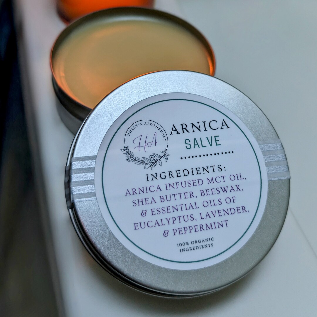 Handmade Arnica Salve for Muscle Tension Relief and Bruise Healing - 4-ounce - Etsy
