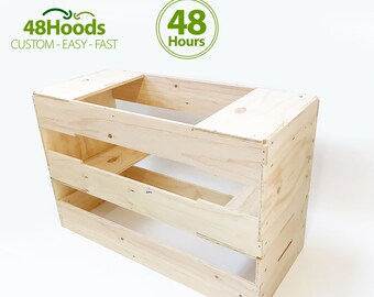 30 Stainless Steel Square Hood Vent Custom Color 3 Speed - Etsy