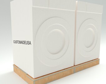 Plywood Laundry Pedestal for Washer or Dryer Custom Made | Etsy