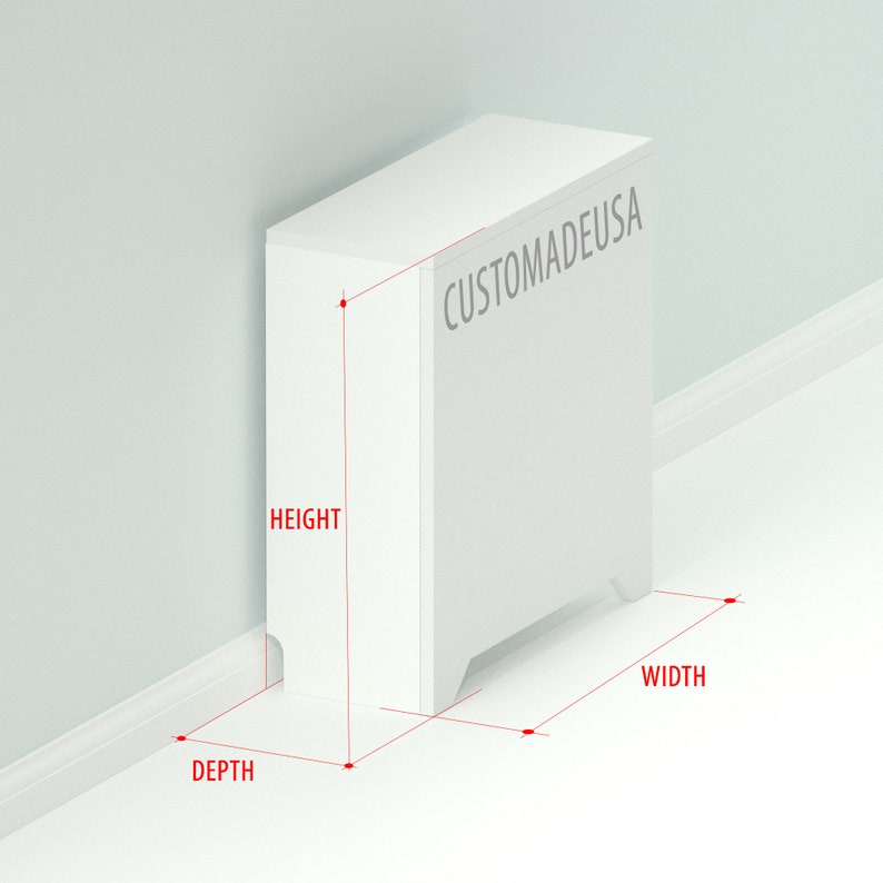 Radiator Cover MDF 8 Depth | Etsy