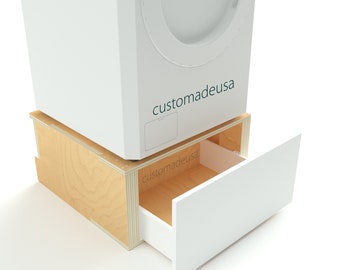 Plywood Laundry Pedestal for Washer or Dryer Custom Made | Etsy