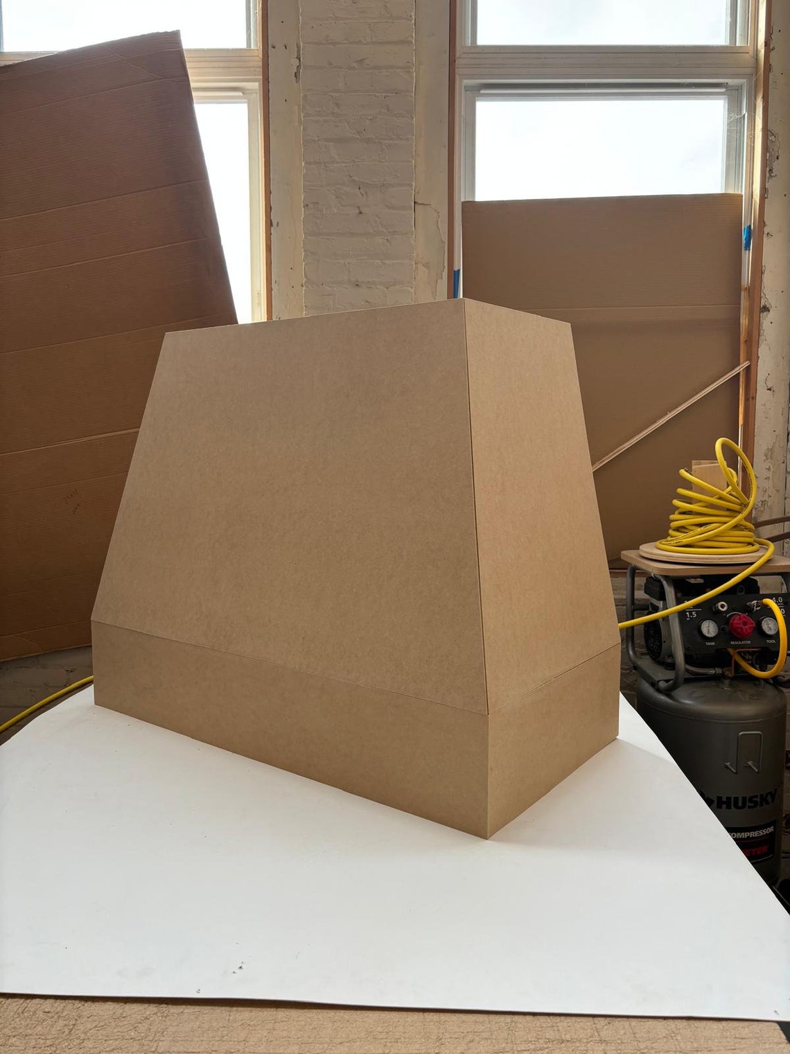 Angle Hood - Custom Range Hood Curve - Custom Made - No Assembled - NO ...