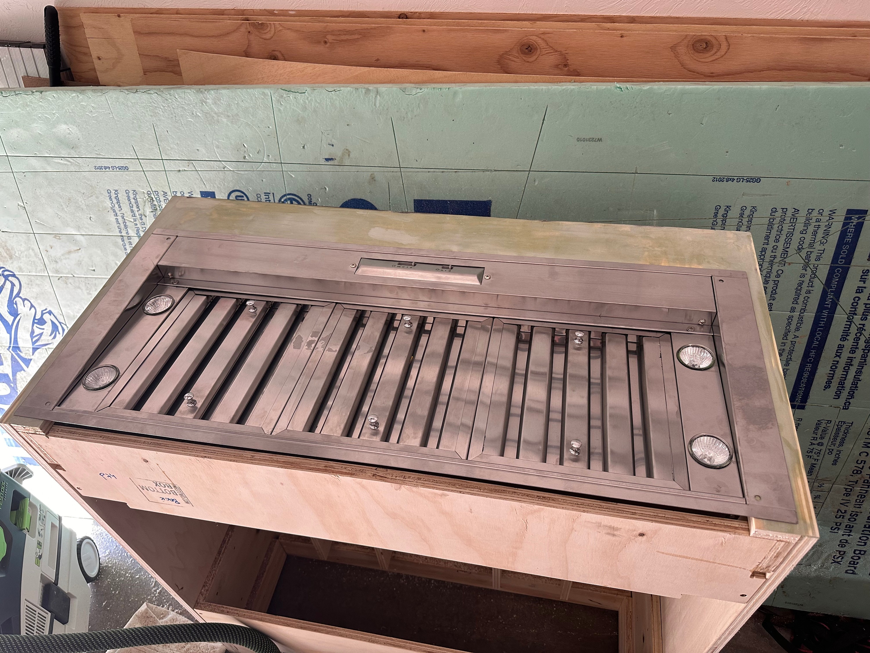 Sloped Hood - Custom Range Hood Curve - Custom Made - No Assembled ...