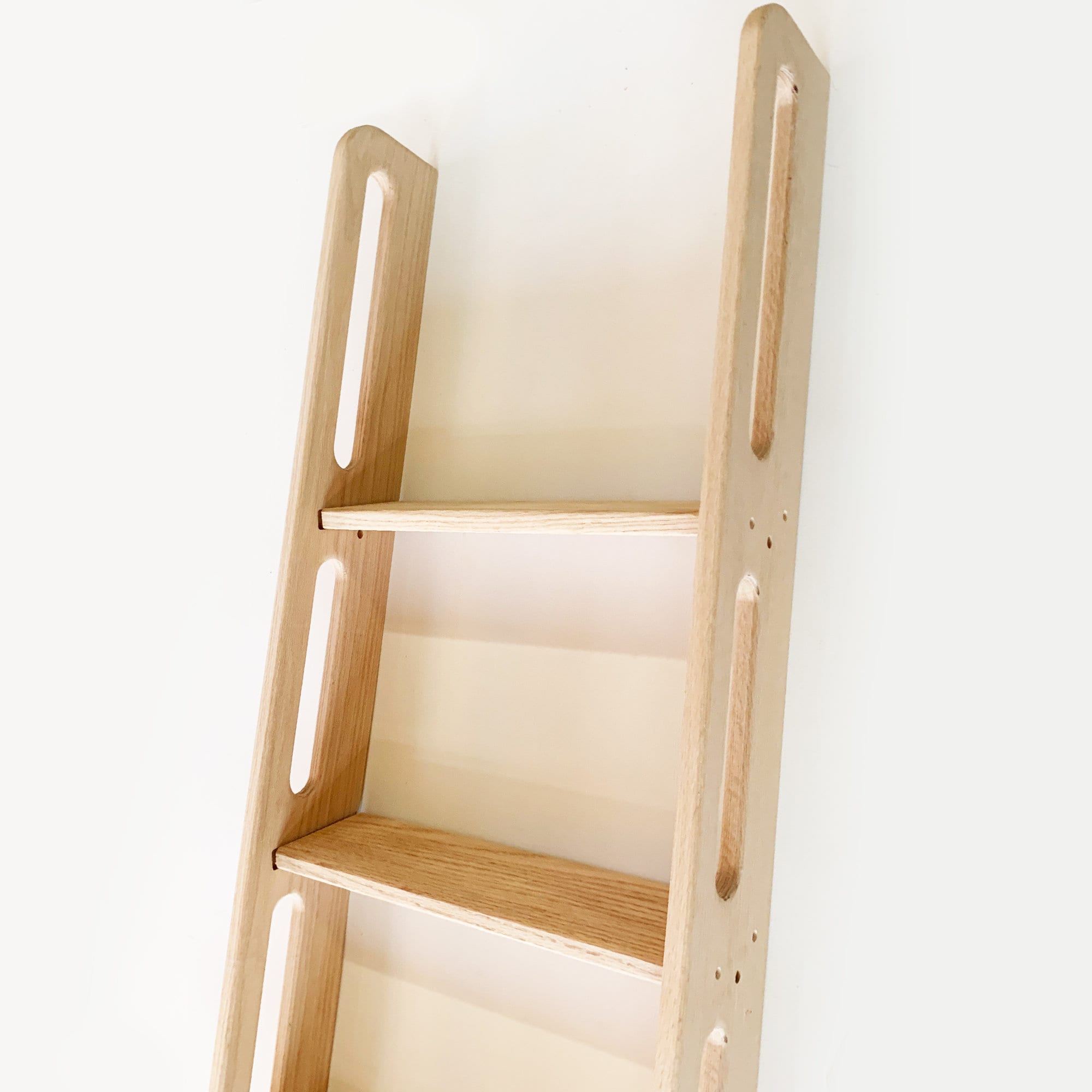 Rolling Library Wooden Step Ladder 18 Width up to - Etsy