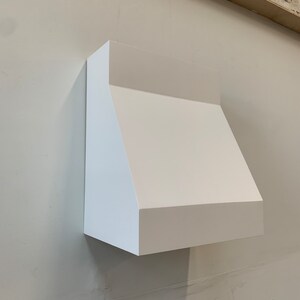 Wood Range Hood Curved - Custom Made - Assembly and Primed - Etsy