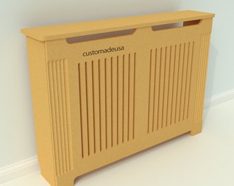 Radiator Cover Unfinished MDF 4 6 8 Depth | Etsy