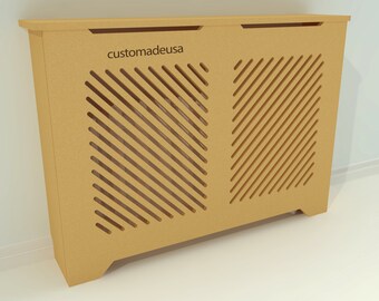 Radiator Cover Unfinished MDF 4 6 8 Depth | Etsy