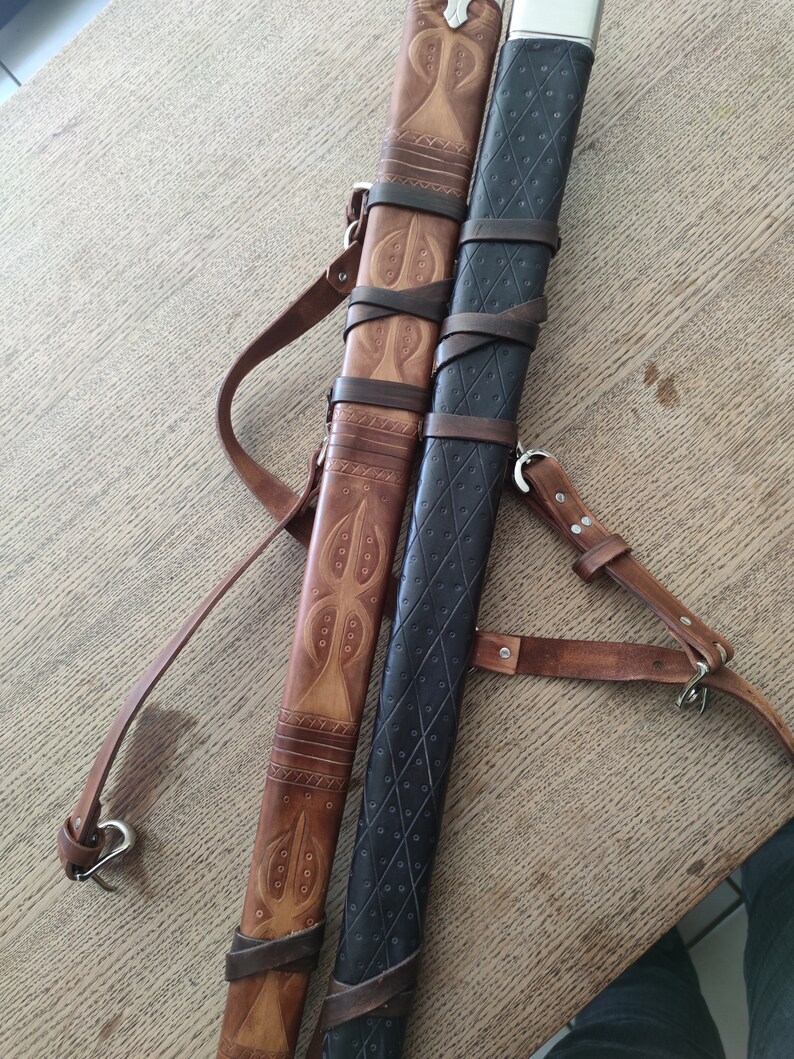 Leather Sheath for Sword or LARP Sword - Etsy