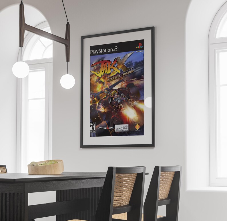 Jak X Combat Racing Poster | Jak X Combat Racing Wall Art Print | Indie ...
