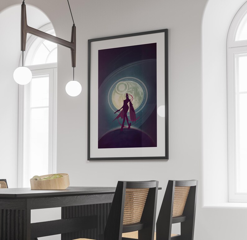 Bayonetta Poster | Bayonetta Wall Art Print | Indie Game Gaming Decor ...