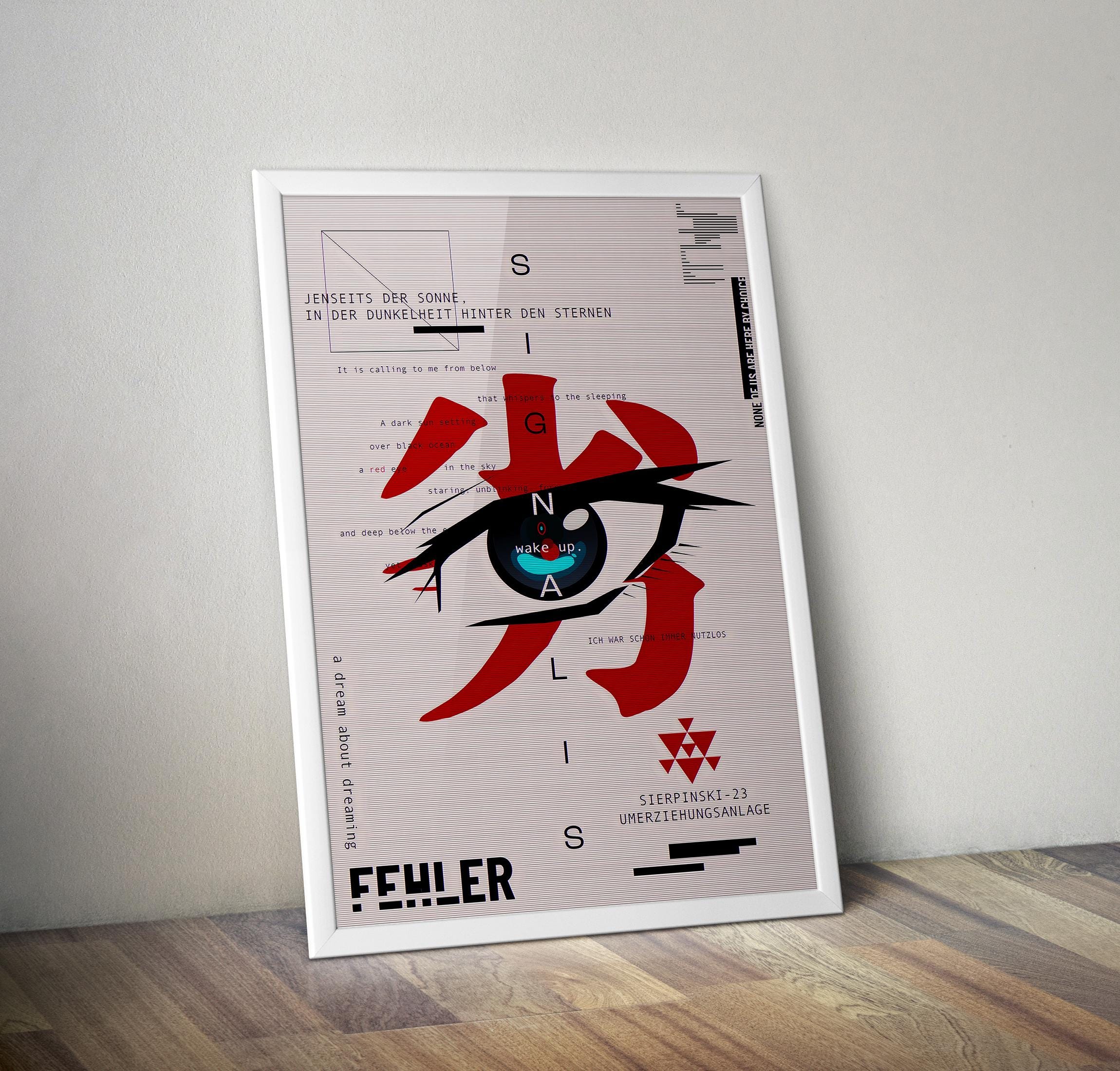 Signalis Poster | Signalis Wall Art Print | Indie Game Gaming Decor | 4 ...