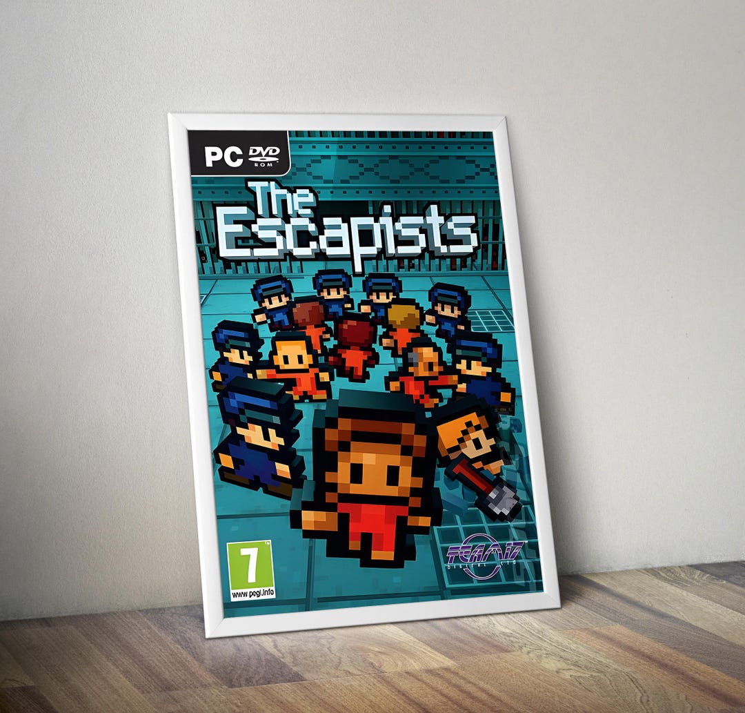 Escapist Poster | Escapist Wall Art Print | Indie Game Gaming Decor | 4 ...