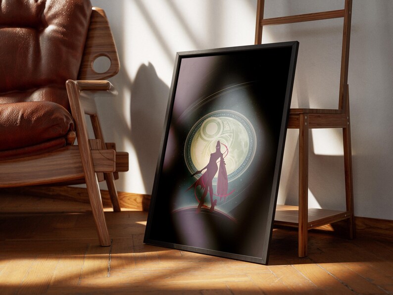 Bayonetta Poster | Bayonetta Wall Art Print | Indie Game Gaming Decor ...