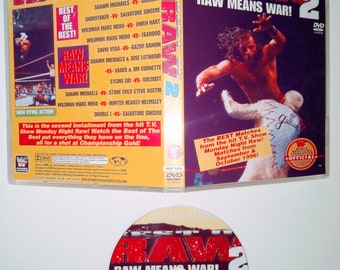 Wwf Raw Dvd | Etsy
