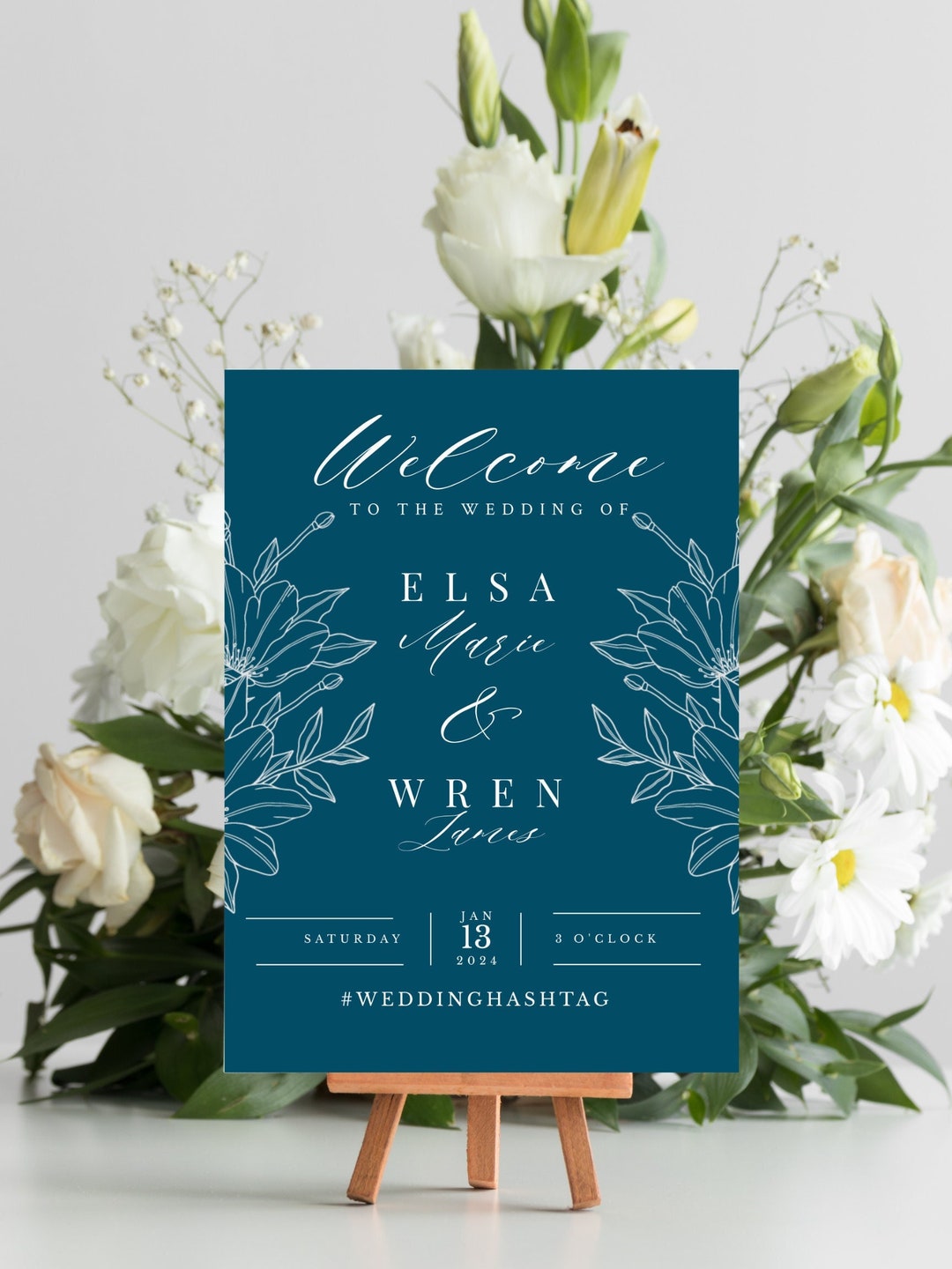 Wedding SIGN Template,wedding SIGN Download,wedding Sign,editable Sign ...