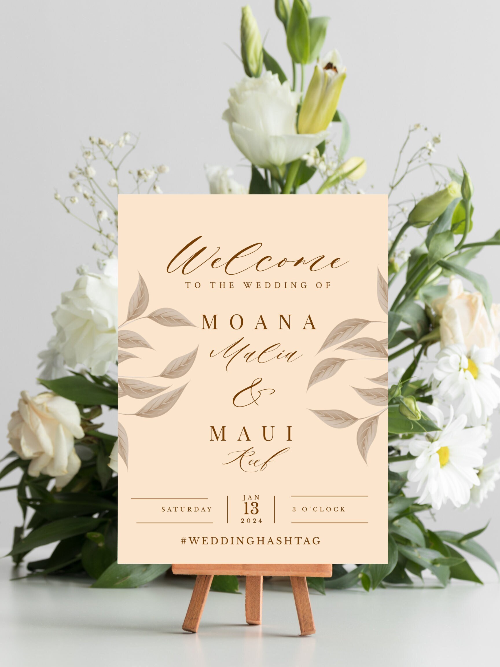 Wedding SIGN Template,wedding SIGN Download,wedding Sign,editable Sign ...