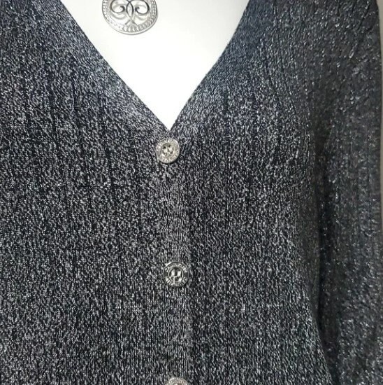 Beautiful Maxi Metallic Charcoal Grey Sweater Dress - Etsy