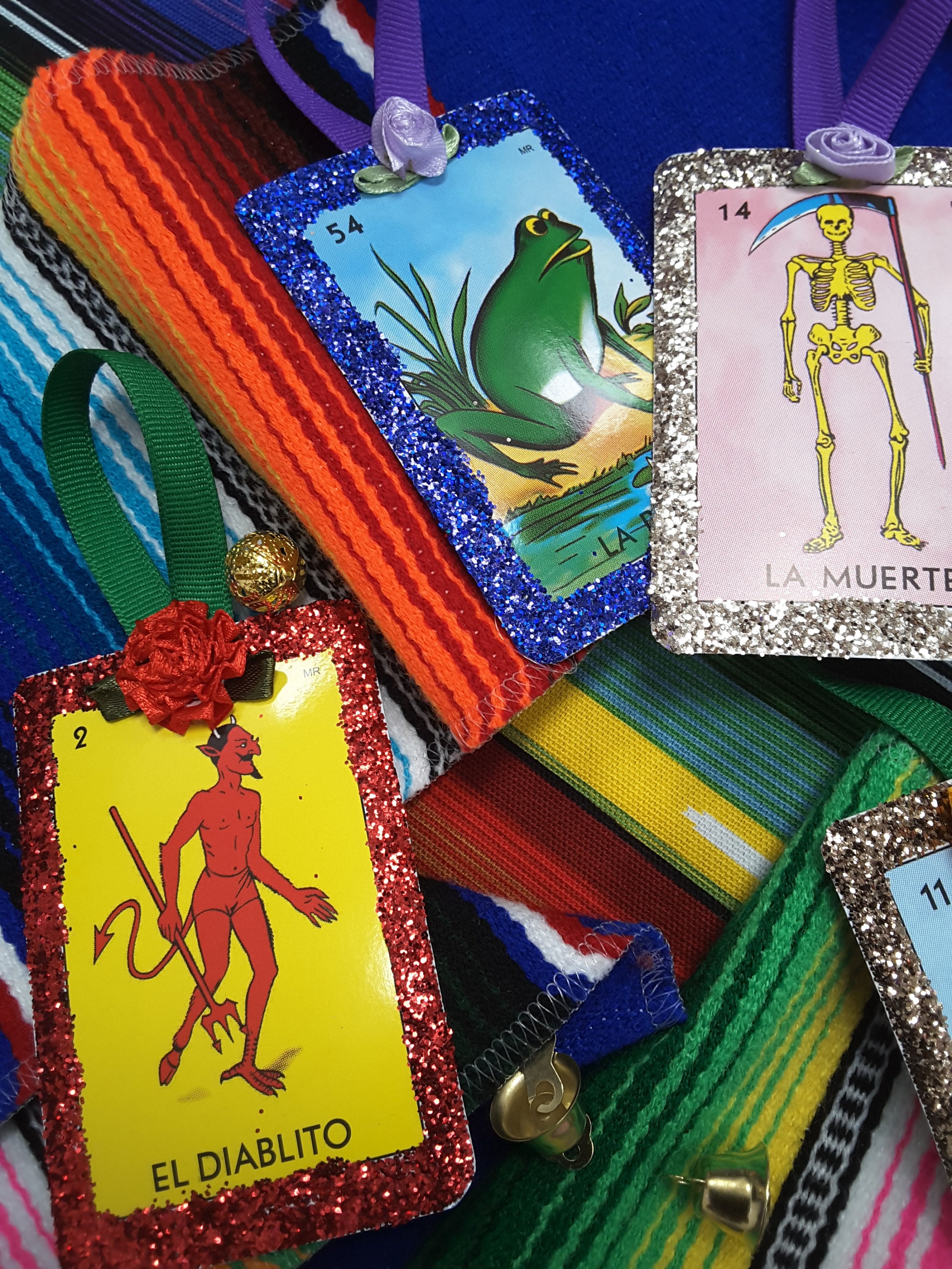 Loteria Christmas Ornaments// Fiesta Christmas //mexican Ornaments - Etsy