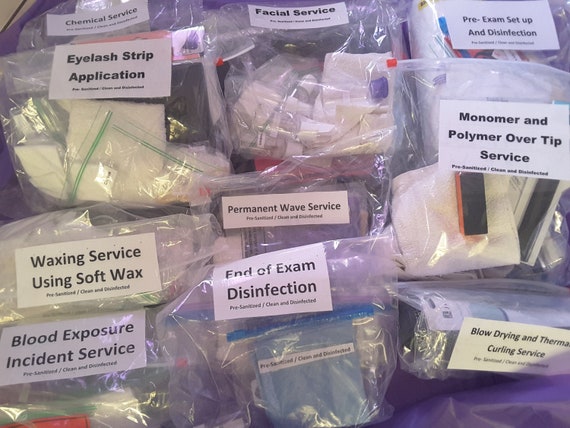 Cosmetology State Board Exam Kit Texas - Etsy