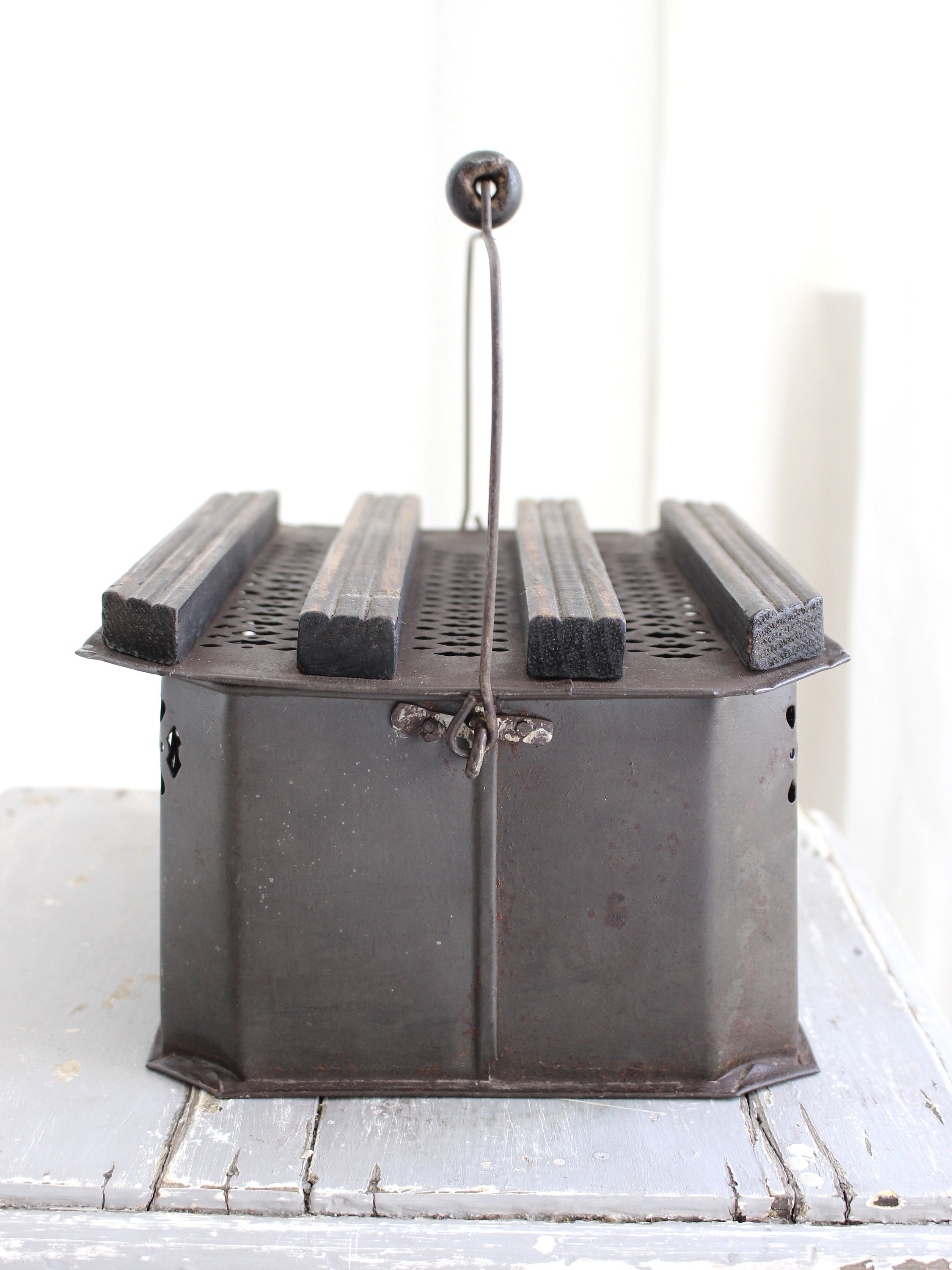 Antique Rare Foot Heater Chaufferette With a Beautiful - Etsy