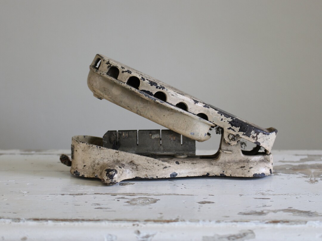 RARE Antique Cast Iron Chippy Paint Elmo Foot Pedal, Siemens and ...