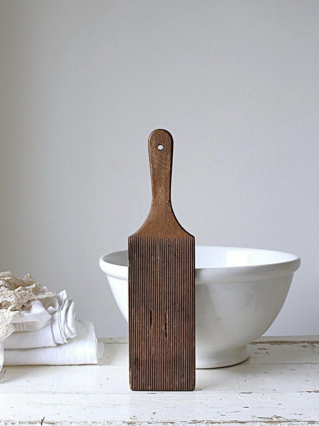 Antique Handmade Butter Scraper, Spatula, Butter Paddle. Farmhouse ...