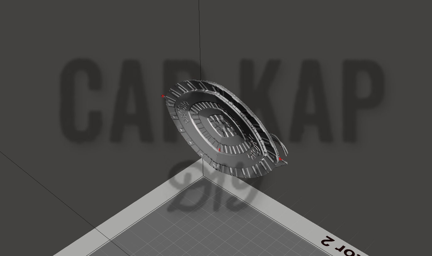 3D Files for DIY Oval Guardian Shield Seen in God of War - Etsy