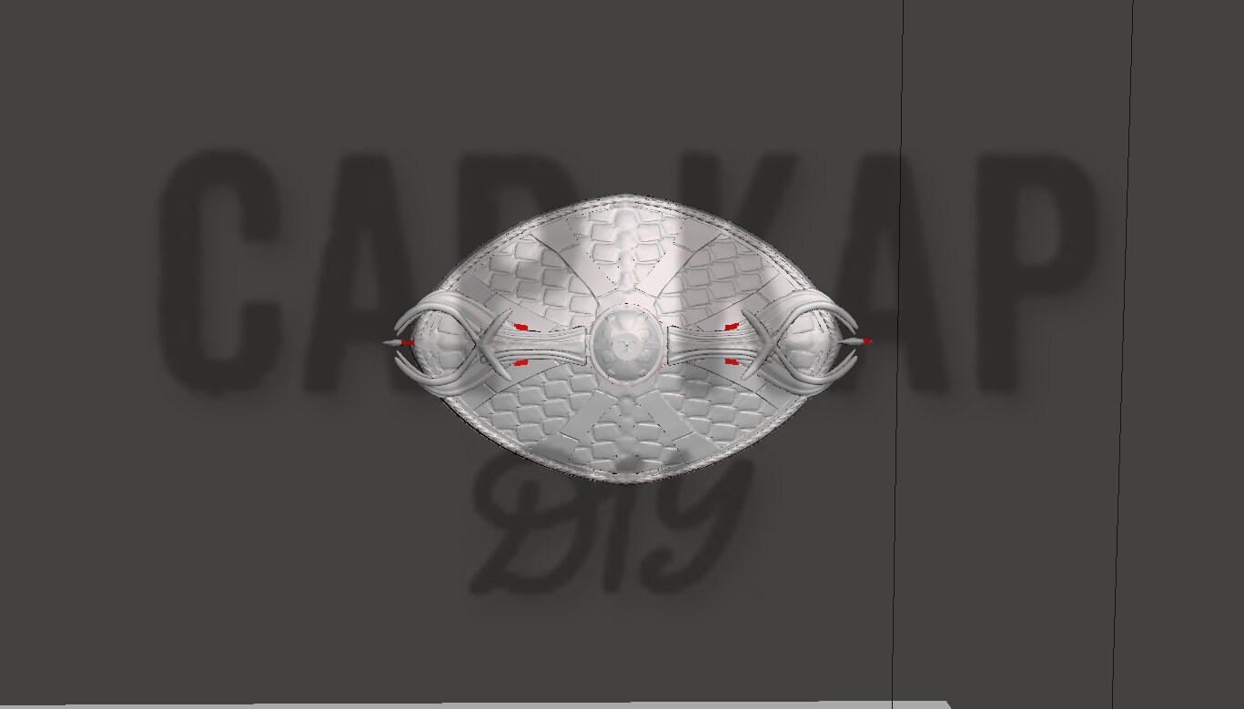 3D Files for DIY Oval Guardian Shield Seen in God of War - Etsy