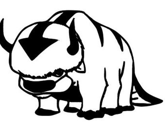Appa Vinyl Car Decal - Etsy