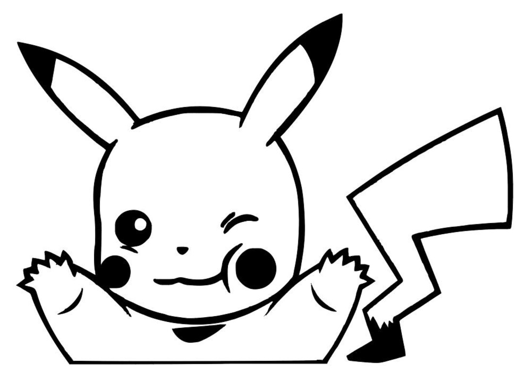 Pikachu Inspired Pokemon - Vinyl Car Decal - Free Shipping - Multiple ...