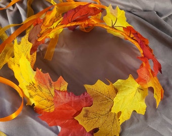 Autumn Leaves Crown - Etsy