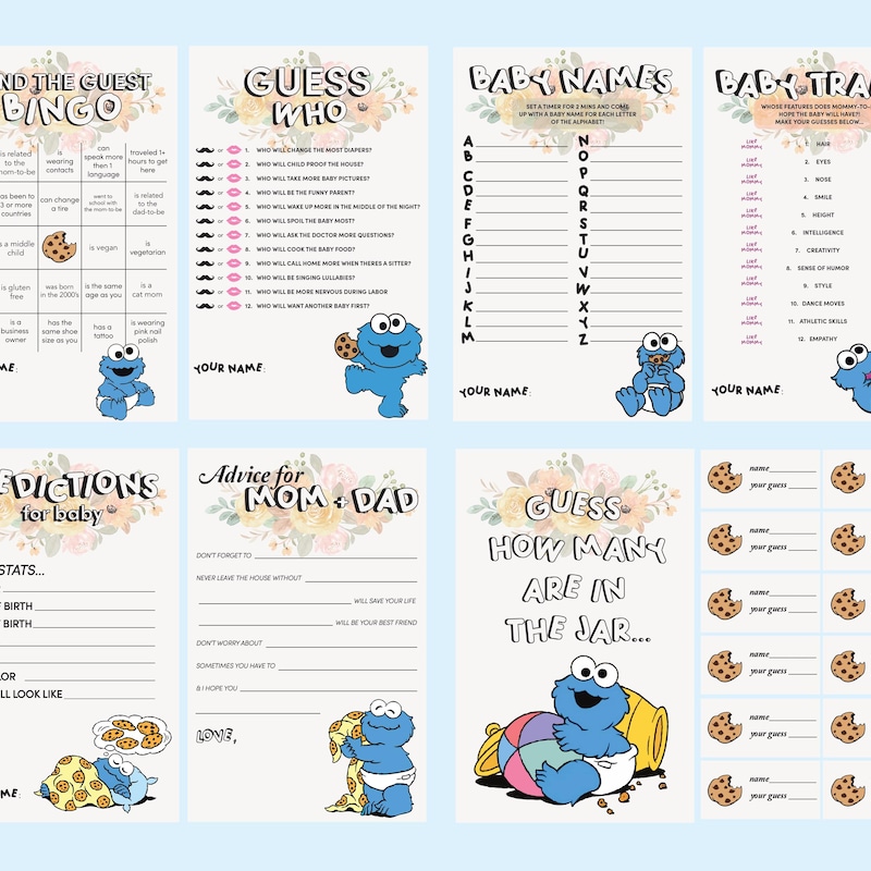 Monster Baby Shower - Etsy